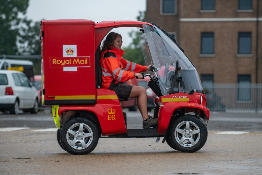UK's Royal Mail trials micro EVs for last-mile deliveries - Cities Today