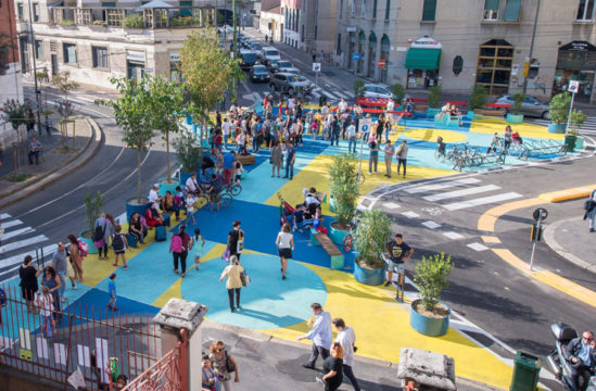 The tactical urbanism transforming Milan’s streets - Cities Today