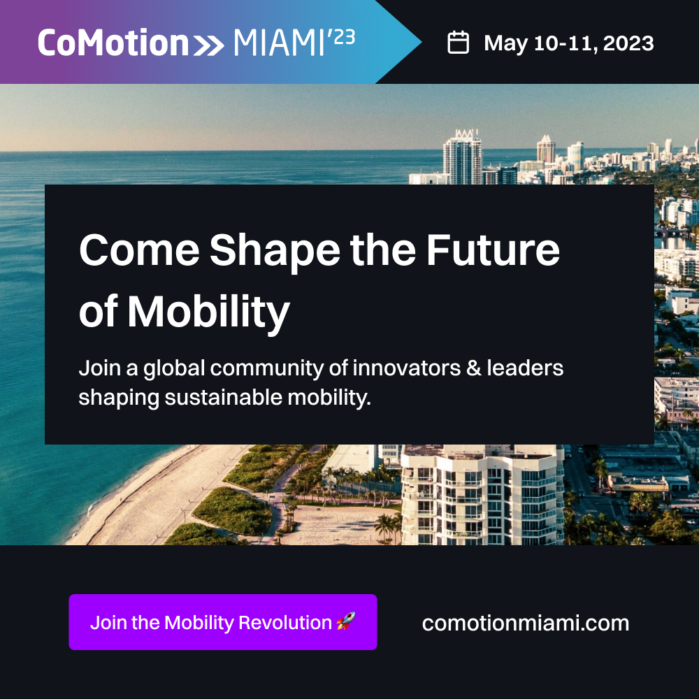 CoMotion MIAMI ‘23 - Cities Today