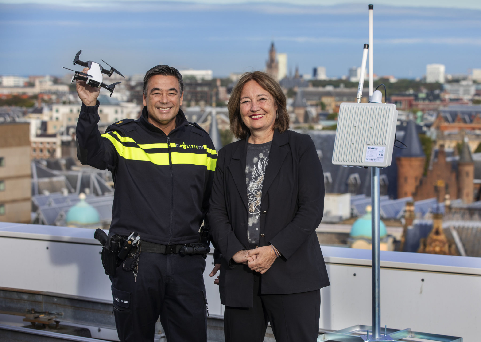 The Hague maps drone activity with sensors - Cities Today