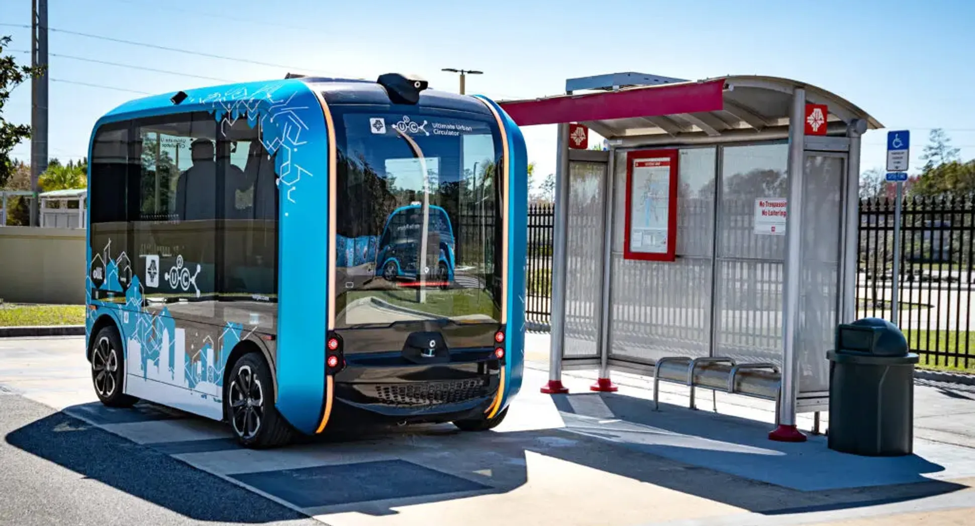 Autonomous shuttles arrive on Jacksonville campus - Cities Today